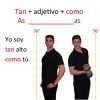 Spanish Comparativos y Superlativo PowerPoint and Printables