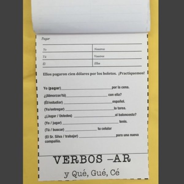 Spanish Interactive Notebook Activities for the Preterite Tense