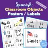 Spanish Classroom Objects Posters and Labels - Best PowerPoints
