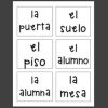 Spanish Classroom Objects Posters and Labels - Best PowerPoints