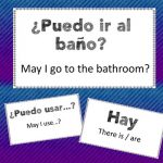 Spanish Posters Labels for Useful, High-Frequency Phrases, Las frases ...