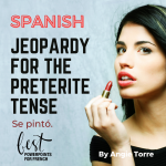 Spanish Preterite Jeopardy PowerPoint and Activities - Best PowerPoints