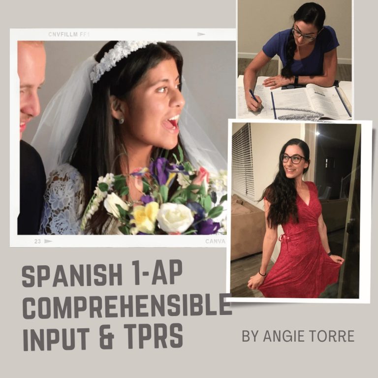 Spanish TPR Stories and Comprehensible Input Mega Bundle for Levels 1-AP