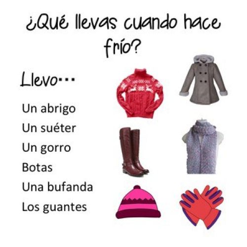 Spanish Weather PowerPoint and Interactive Notebook Activity