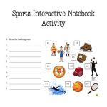 Interactive Notebook and Google Drive Activities for Spanish Sports ...