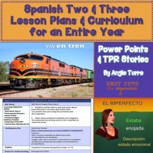 Spanish Resources and Materials Spanish Grammar PowerPoint videos