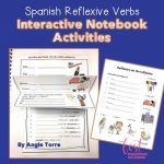 Spanish Reflexive Verbs Interactive Notebook Activities - Best PowerPoints