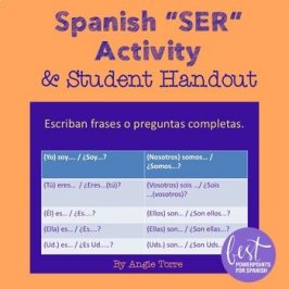 Spanish Resources and Materials Spanish Grammar PowerPoint videos