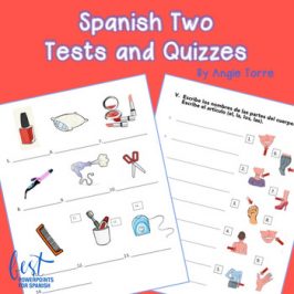 Spanish Resources and Materials Spanish Grammar PowerPoint videos
