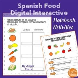 Spanish Food Google Drive Activities - Best PowerPoints