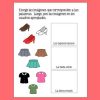 Spanish Clothing Interactive Notebook and Google Drive Activities La ropa
