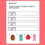 Spanish Clothing Interactive Notebook and Google Drive Activities La ropa