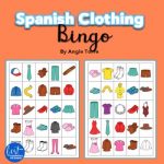 Spanish Clothing La ropa Bingo - Best PowerPoints for Spanish