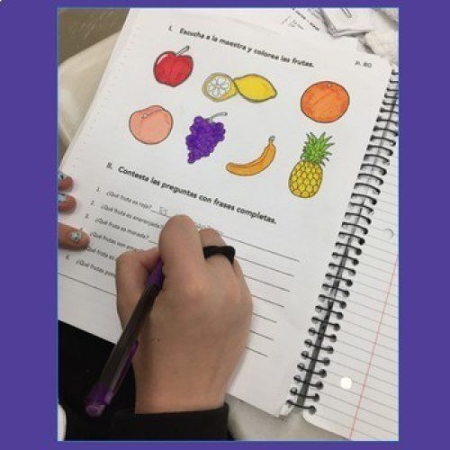 Spanish One Interactive Notebook Activities and Google Drive Activities