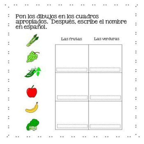 Spanish One Interactive Notebook Activities and Google Drive Activities