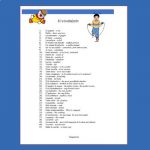 Spanish Three Student Handouts / Cheat-Sheets for an Entire Year