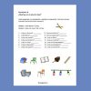 Spanish Classroom Objects Listening and Speaking Paired Activities