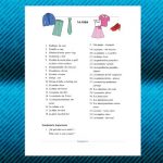 Spanish Clothing La ropa Paired Speaking Activity - Best PowerPoints