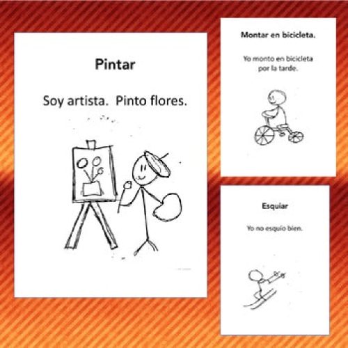 Spanish Verbs Paired Listening Activity - Best PowerPoints