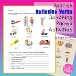 Spanish Reflexive Verbs Speaking Paired Activities - Best PowerPoints