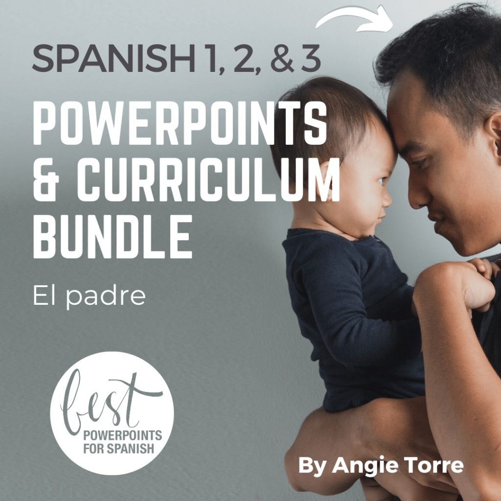 Spanish Resources and Materials Spanish Grammar PowerPoint videos