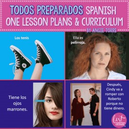 Spanish One Lesson Plans and Curriculum for an Entire Year