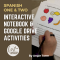 Spanish Interactive Notebook and Google Drive Activities Digital ...