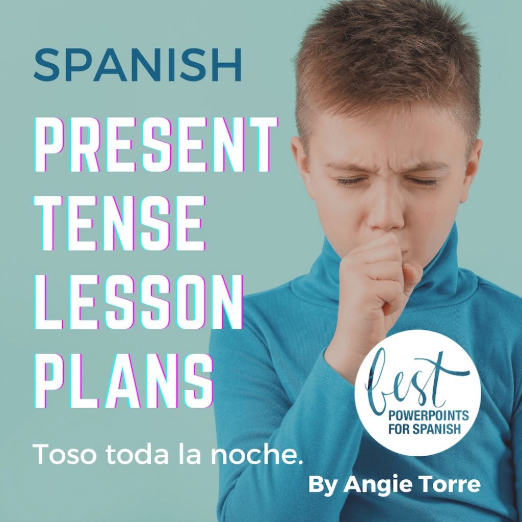 Spanish Present Tense No-Prep Lesson Plans and Curriculum