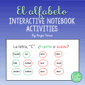 Spanish Alphabet El alfabeto Interactive Notebook Activities - Best ...