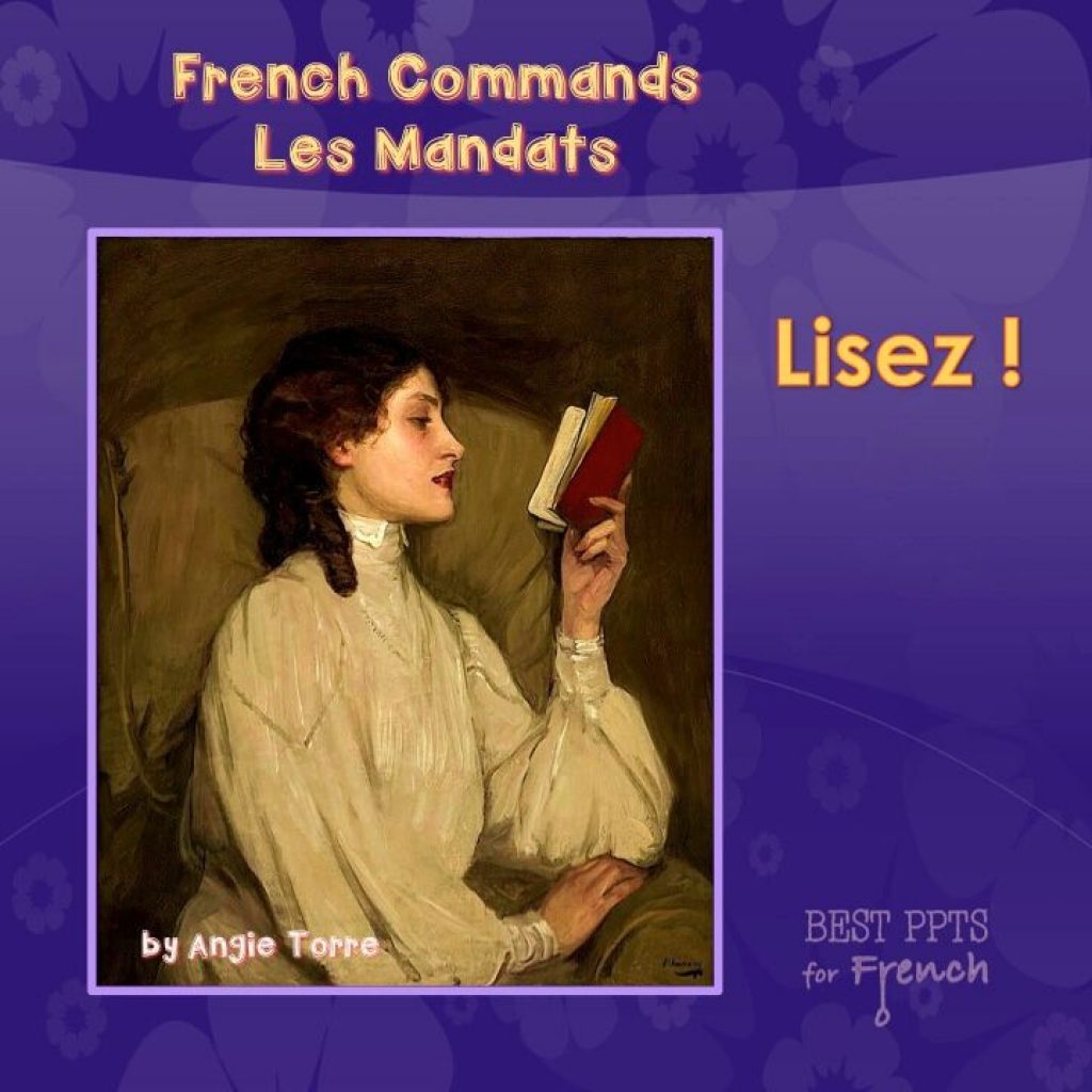 French Commands Les Mandats PowerPoint - Best PowerPoints for Spanish ...