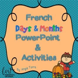French Resources French PowerPoints Le français French Curriculum