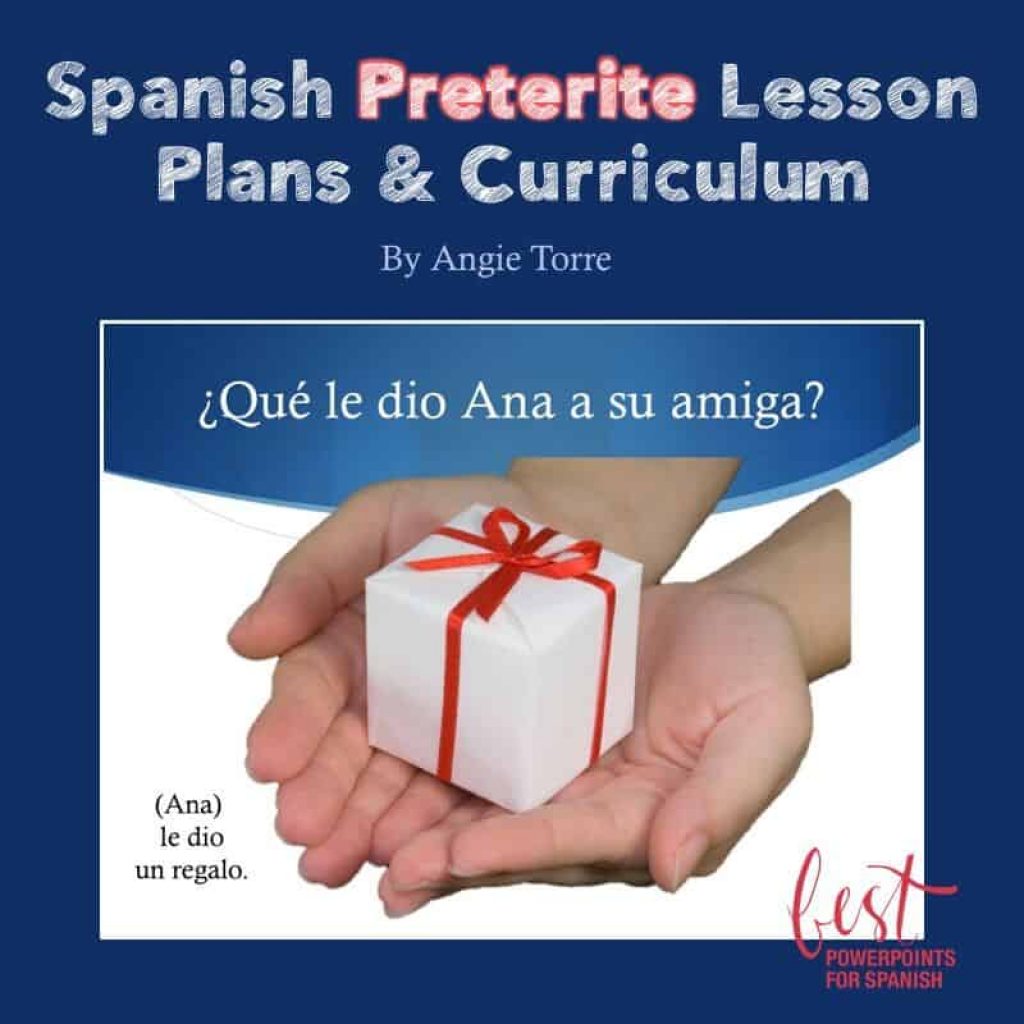 Spanish Preterite No-Prep Lesson Plans and Curriculum - Best ...