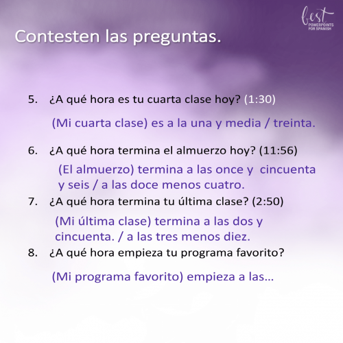 Telling Time in Spanish La hora Interactive Notebook Activities - Best ...