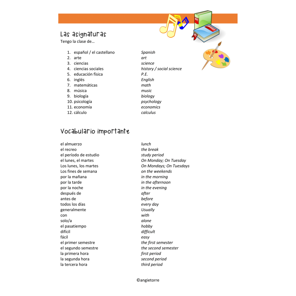 Telling Time in Spanish La hora Interactive Notebook Activities - Best ...