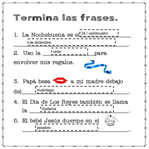 Spanish Christmas La Navidad Google Drive Activities and Culture ...