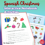 Spanish Christmas La Navidad Interactive Notebook Activities - Best ...