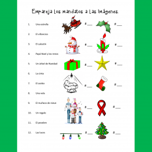Spanish Christmas La Navidad Interactive Notebook Activities - Best ...
