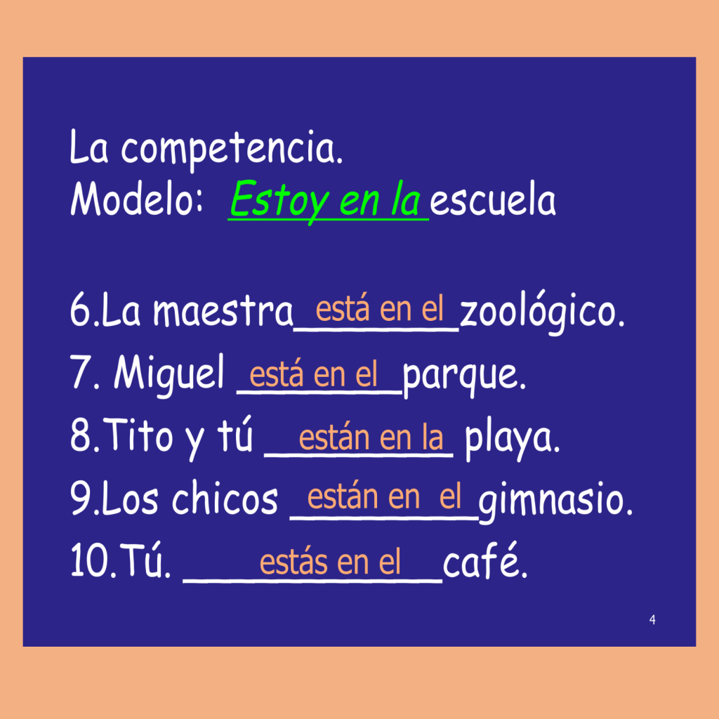 Spanish Interactive Notebook Activities: Estar Emotions & Places - Best ...