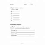 Spanish Numbers Los números Interactive Notebook Activities - Best ...