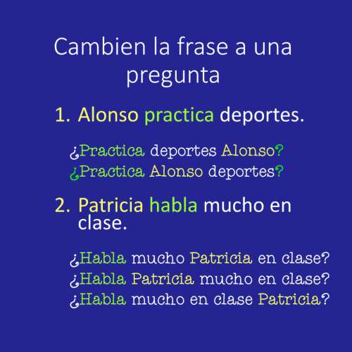 Spanish Questions Interactive Notebook Activities