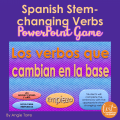 Spanish Stem-changing Verbs Interactive PowerPoint Game - Best ...