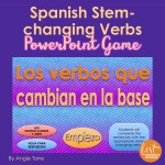 Spanish Stem-changing Verbs Interactive PowerPoint Game - Best ...