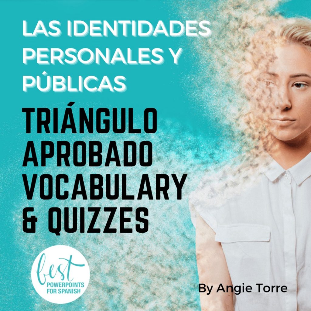 Vocabulary for Triángulo aprobado: las identidades personales y ...