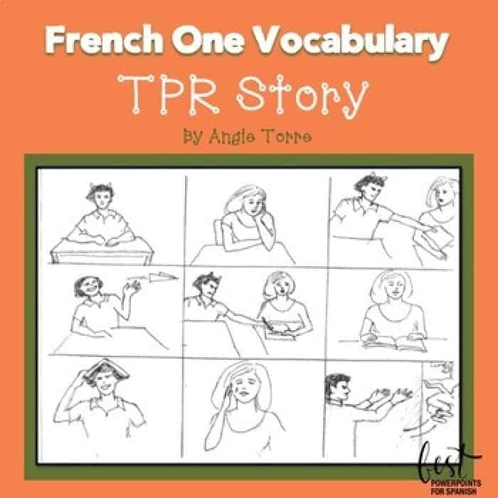 TPR Story with French One Vocabulary - Best PowerPoints for Spanish ...
