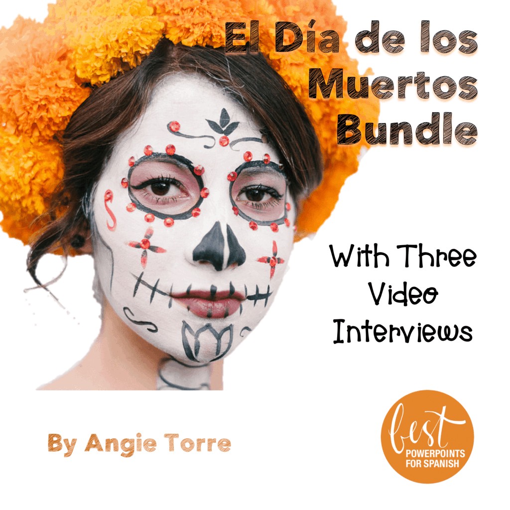 Spanish Day of the Dead El Día de los Muertos PowerPoint and Activities ...