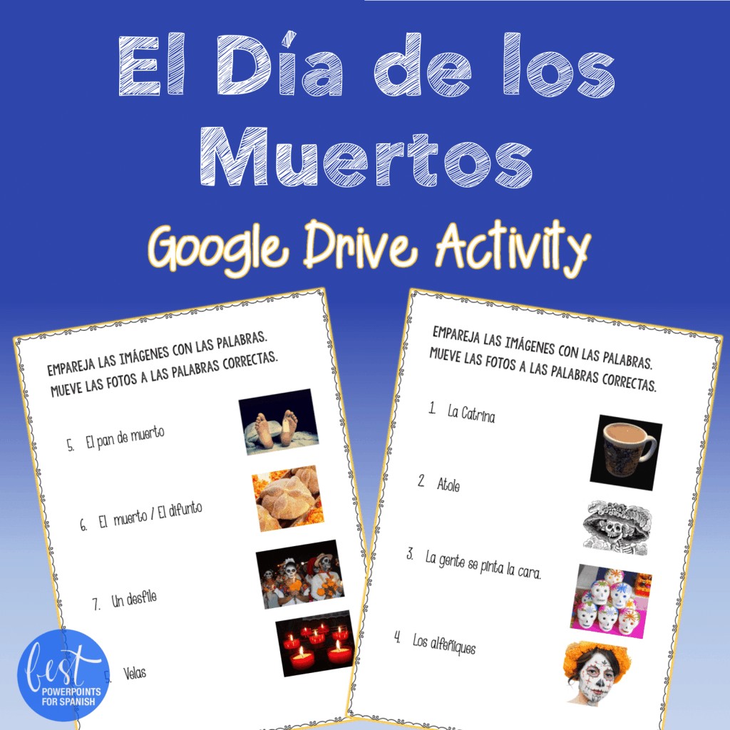 Día de los Muertos Day of the Dead Interactive and Google Drive ...