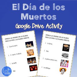 Día de los Muertos Day of the Dead Interactive and Google Drive ...