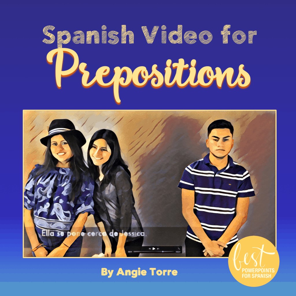 Spanish Prepositions Video Las preposiciones de lugar Prepositions of ...
