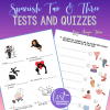 Spanish Two and Three Tests and Quizzes - Best PowerPoints for Spanish ...