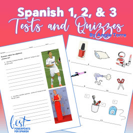 Spanish Resources and Materials Spanish Grammar PowerPoint videos